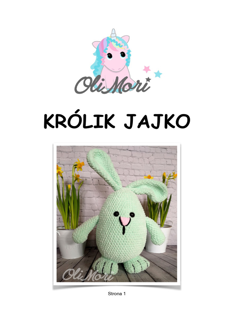 Krolik Jajko OliMori | PDF