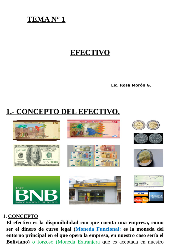 Cheque Endozado y Efectivo en Caja | PDF | Efectivo | Bancos