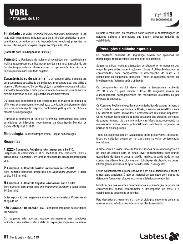 VDRL 119 Port | PDF
