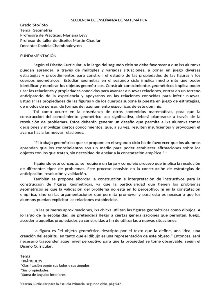 Secuencia Ángulos y Triángulos | PDF | Triángulo | Rectángulo