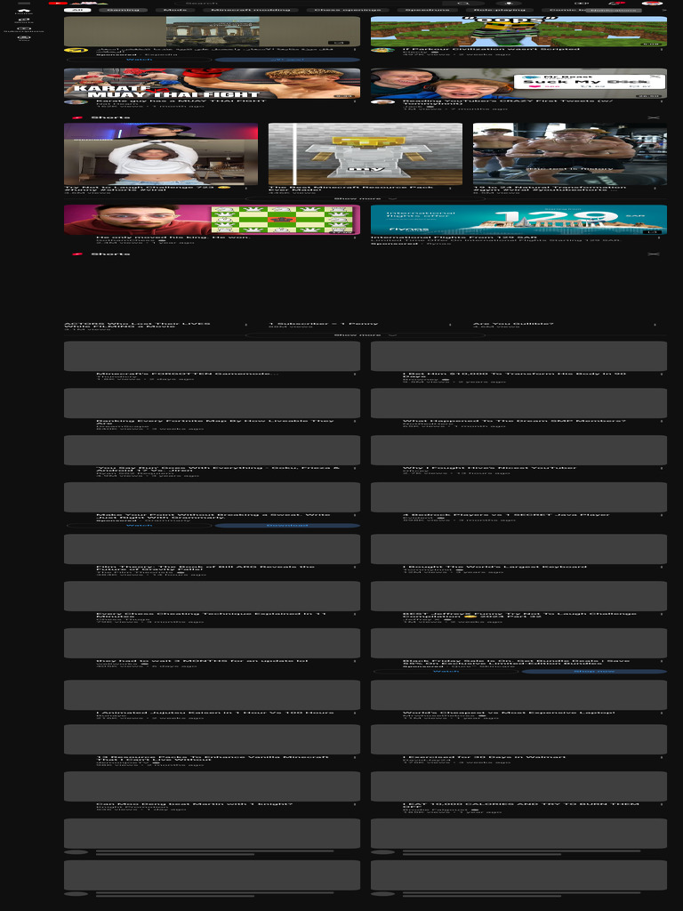 I Made A Secret Youtube Channel - YouTube | PDF