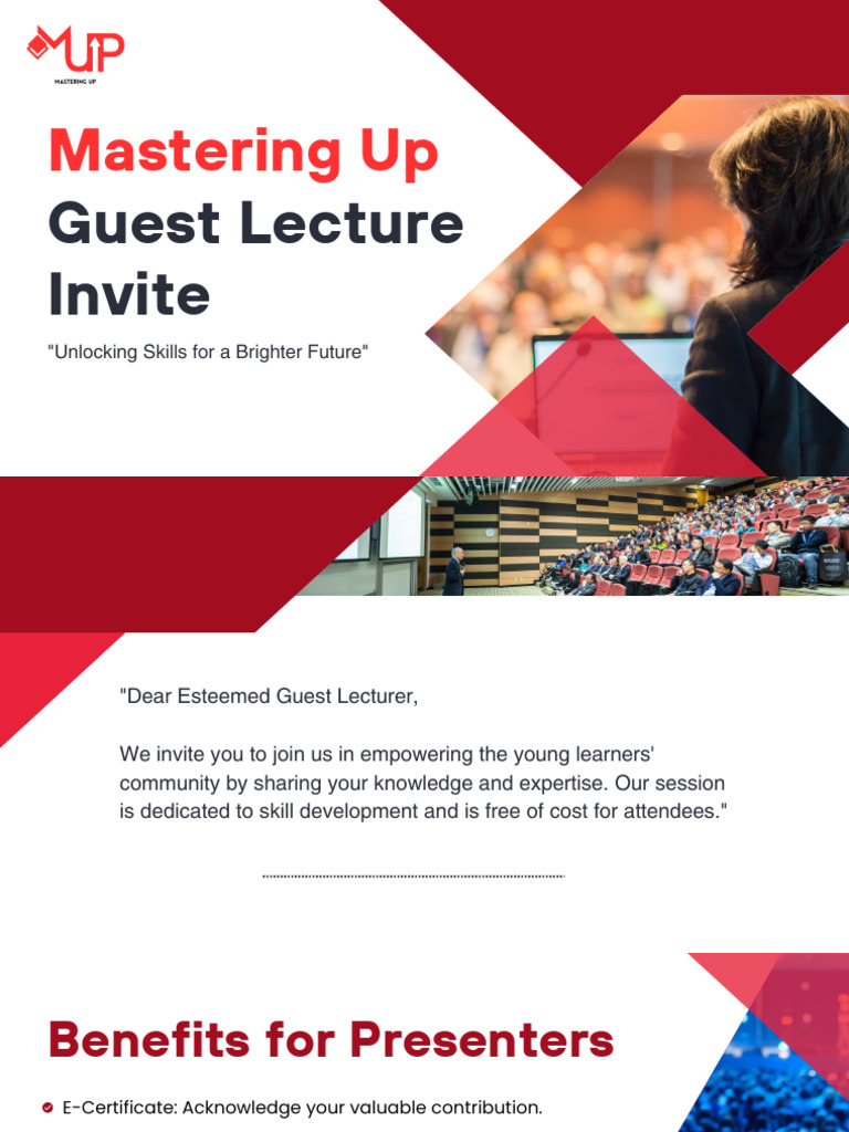 NASA Guest Lecture Invitation | PDF | Nasa | Flight