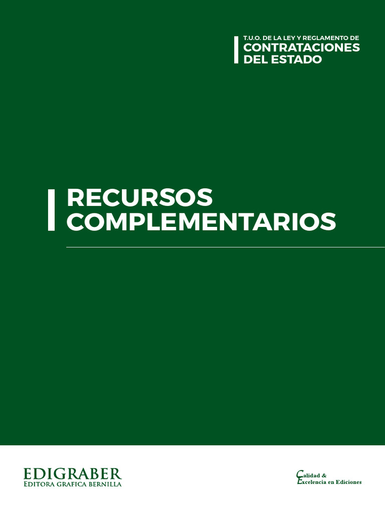 03.recursos Complementarios | PDF | Regulación | Gobernancia