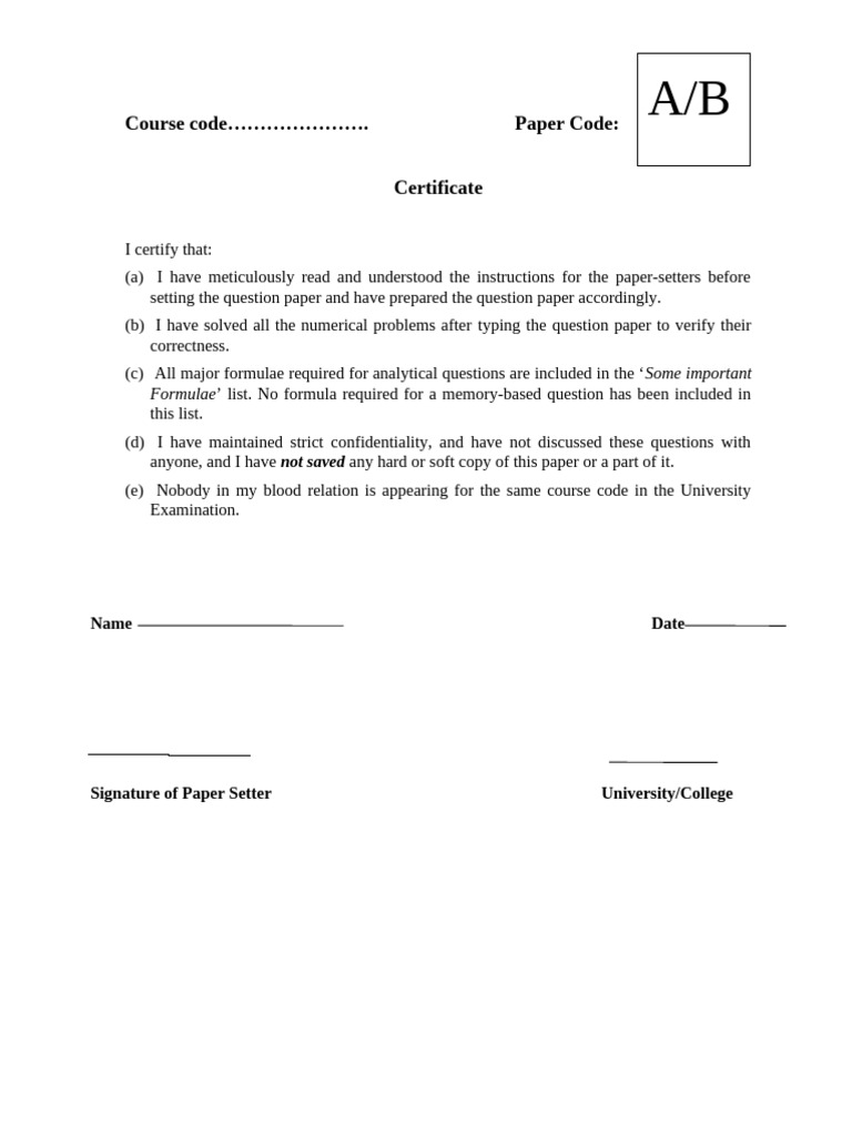 Certificate For External Setters | PDF | Computers
