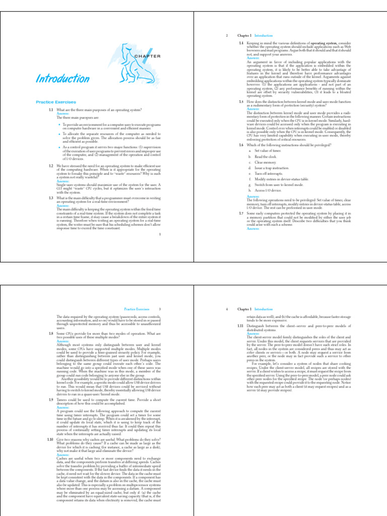 Practice Solution | PDF | Thread (Computing) | Process (Computing)