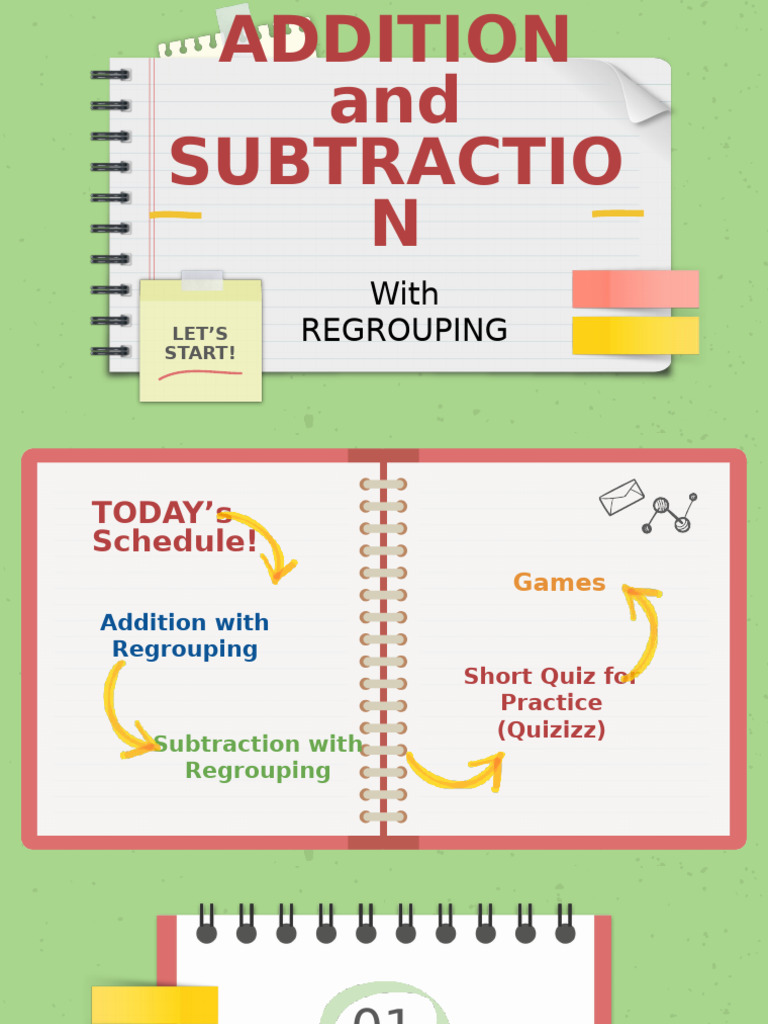 Addition and Subtraction With Regrouping | PDF | Subtraction | Arithmetic