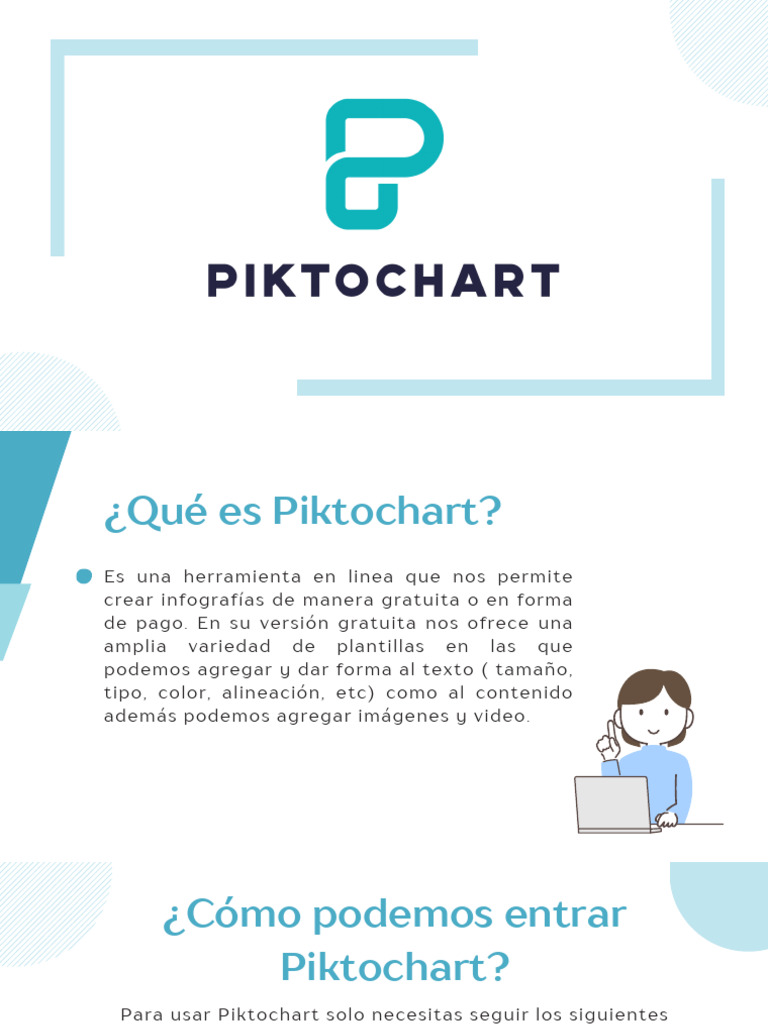 Guía para crear infografías con Piktochart | PDF