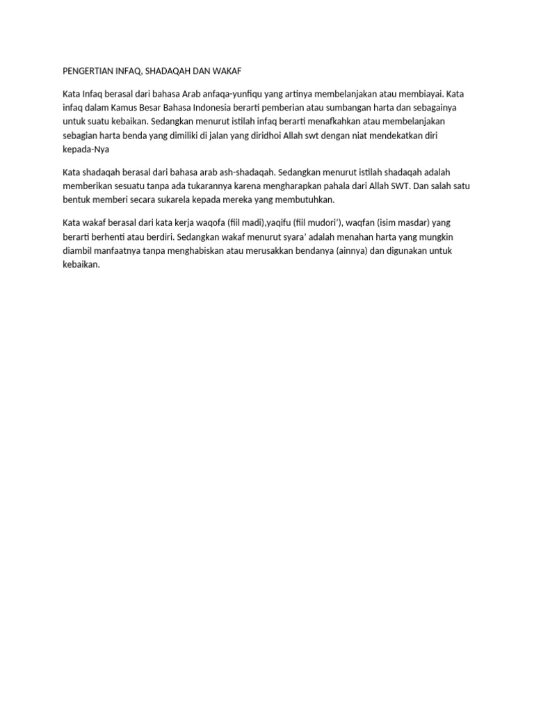 Pengertian Infa-Wps Office | PDF