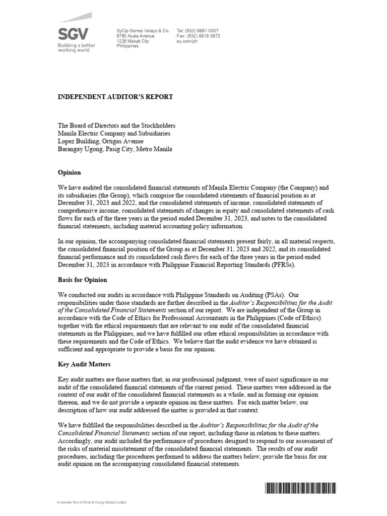 Content of Internal Audit Report | PDF | Audit | Going Concern