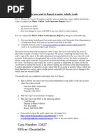 Illinois Traffic Crash Report Manual | PDF | Dangerous Goods | Traffic