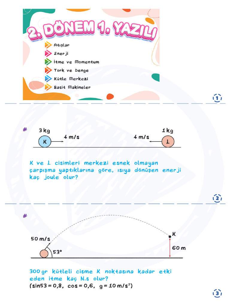 11 Sinif II Donem I Yazili | PDF