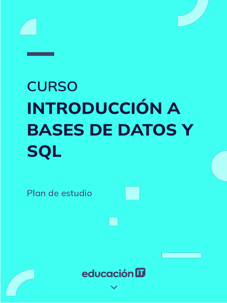Curso de Introduccion SQL | PDF | SQL | Bases de datos