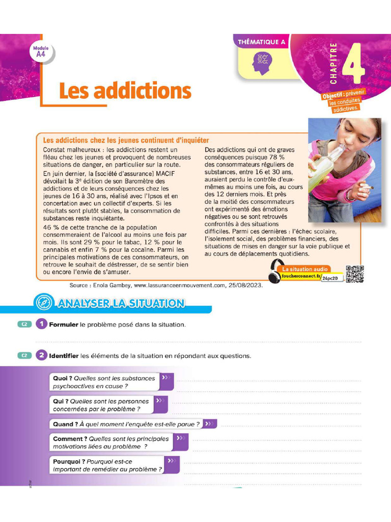Les Addictions Pse | PDF