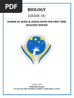 Concise Revision Course Csec HSB - Compress | PDF | Cell (Biology) | Chart