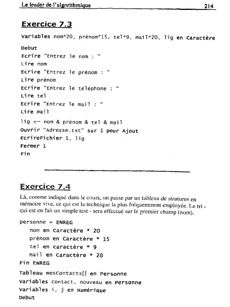 Correctio Exercice2-Chap7 | PDF