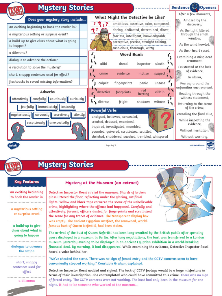 T e 1645047212 ks2 Writing Mystery Stories Knowledge Organiser - Ver ...