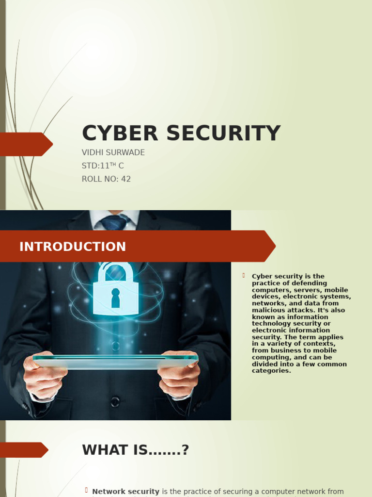 Cyber Security | PDF | Security | Computer Security