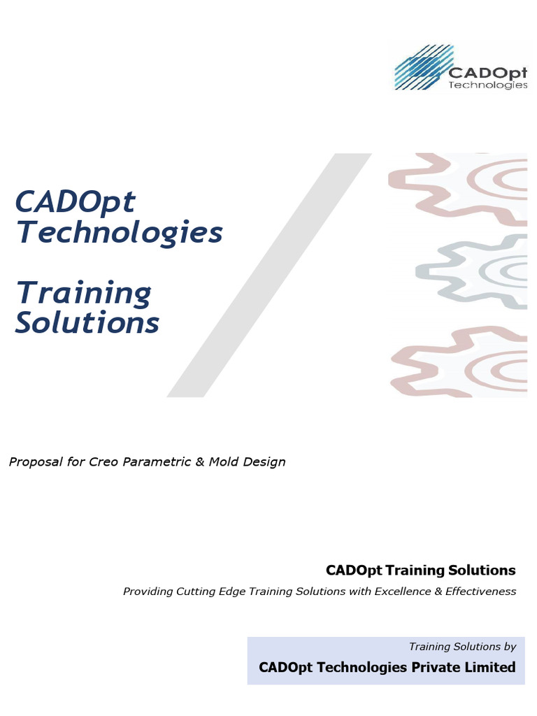 Creo - Essentials - Mold - Proposal - 1 | PDF | Product Lifecycle | Computing