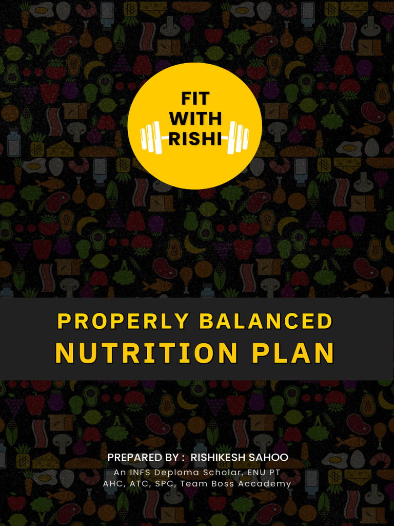 Balanced Diet Framework | PDF | Meal | Nutrition