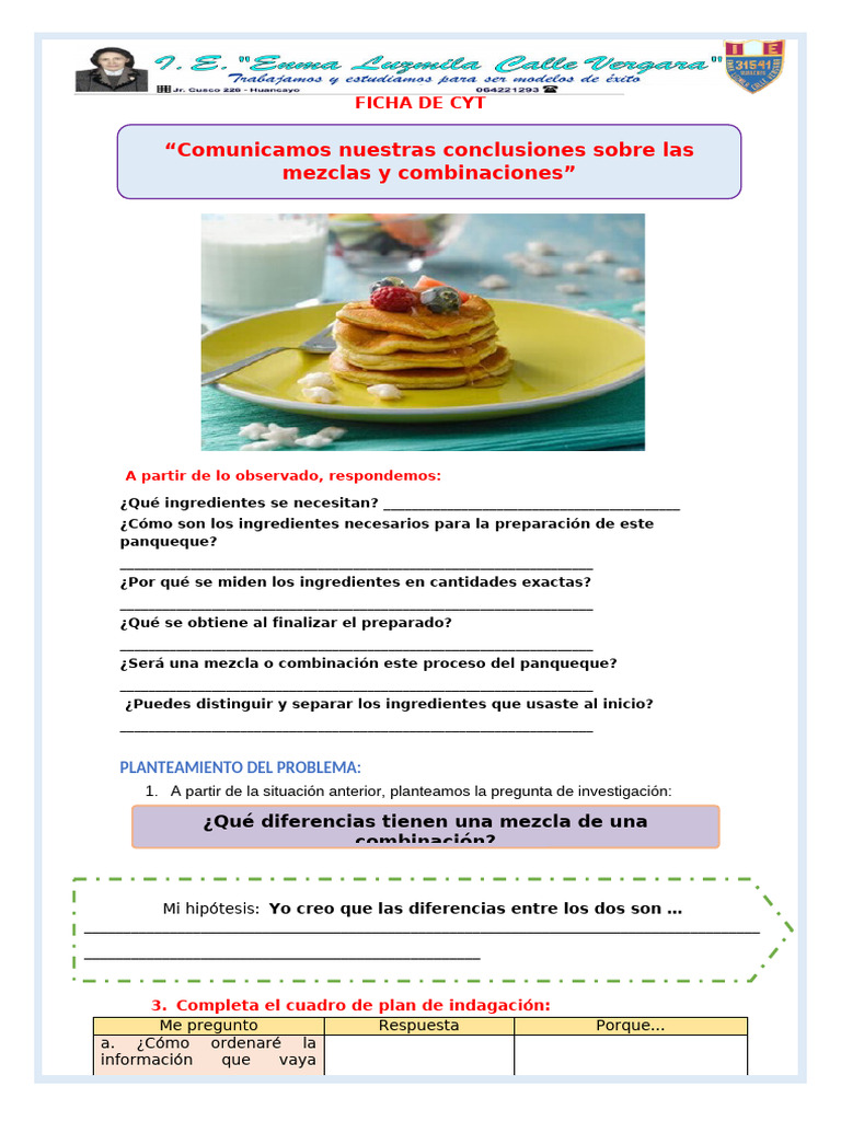 Mezclas vs Combinaciones: Análisis | PDF | Cognición