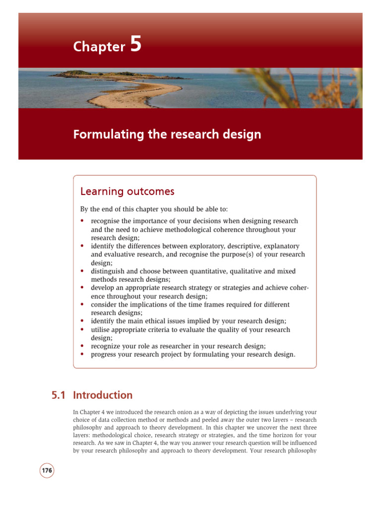 Ch 5 Saunders 23 | PDF | Methodology | Qualitative Research