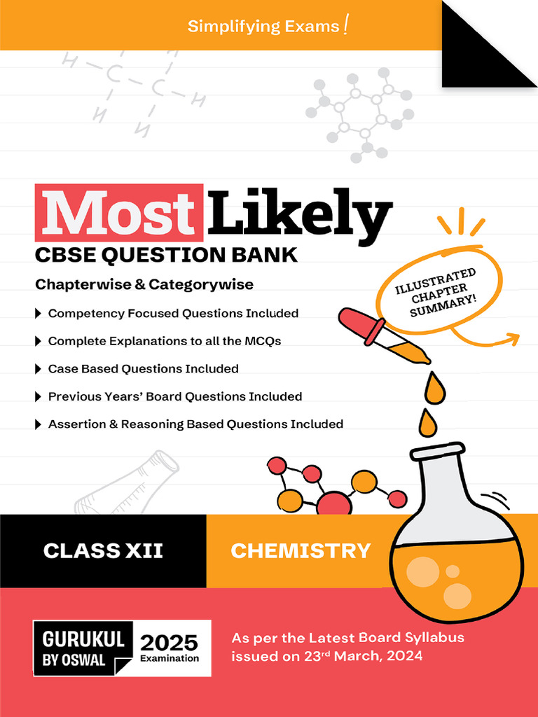 CBSE Class 12 Chemistry Study Guide | PDF | Gases | Applied And ...