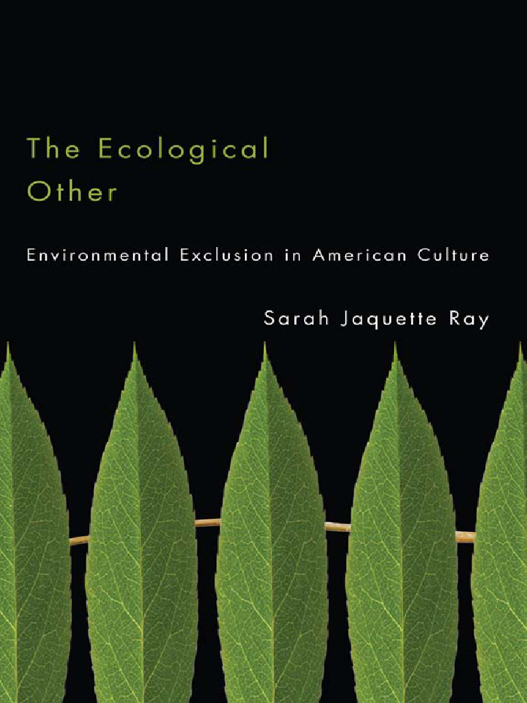 Ecological Exclusion in American Culture | PDF | Wilderness ...
