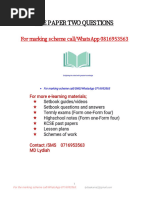 Divinity Paper 4 - Notes To Revise | PDF