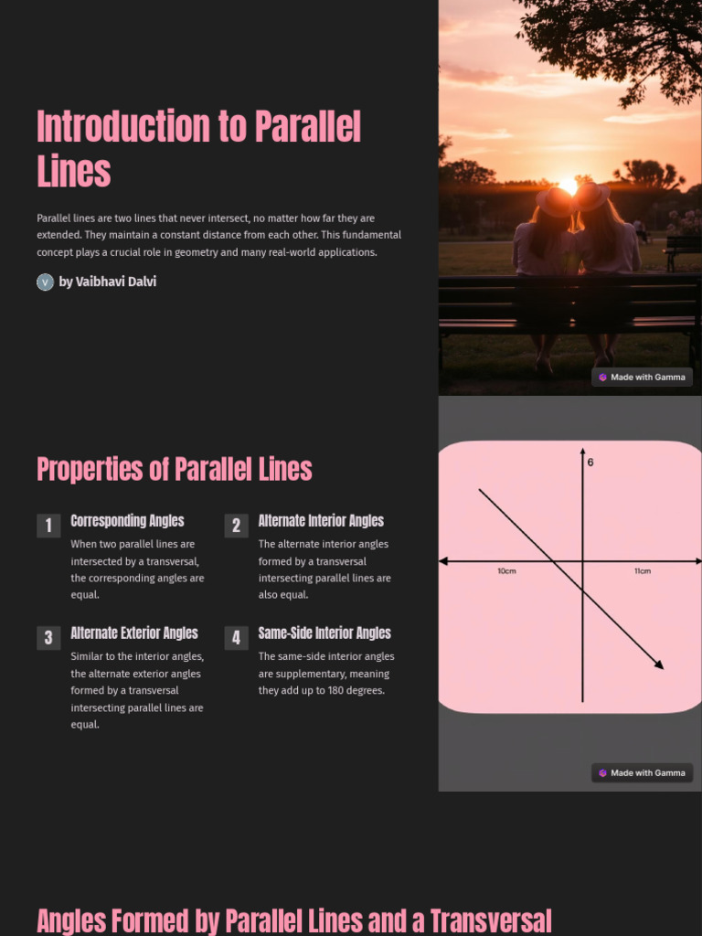 Introduction-to-Parallel-Lines | PDF | Angle | Euclid