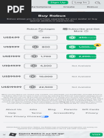 Robux Pricing Guide by Currency | PDF | Subscription Business Model ...