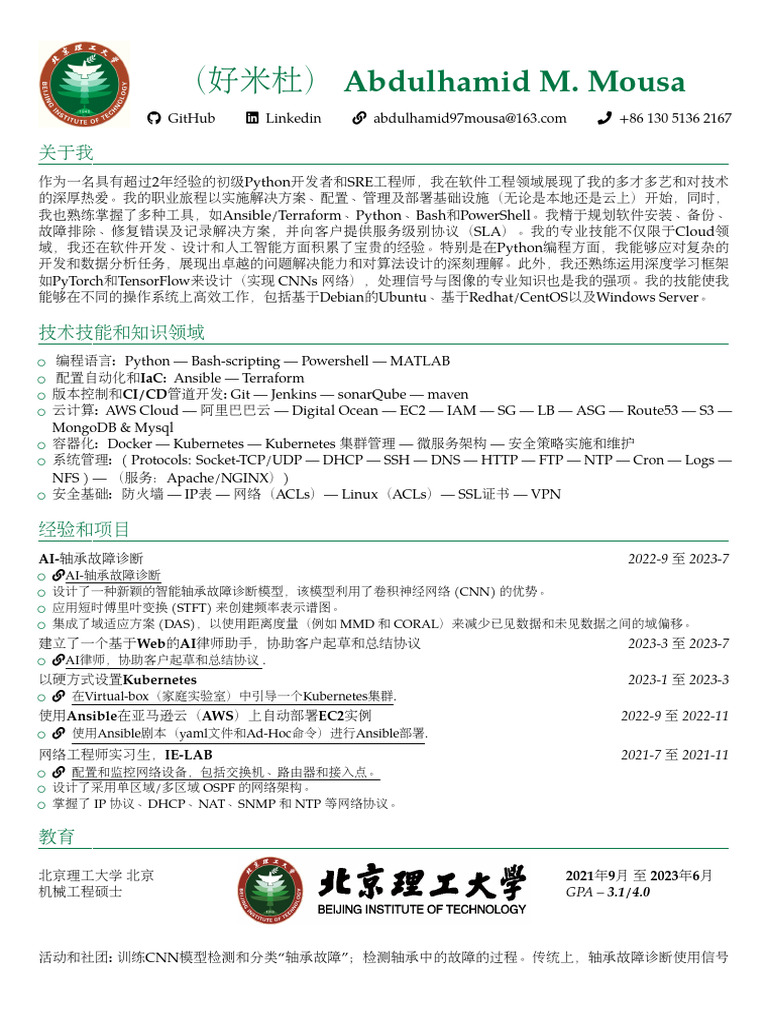 Hamid Python-Developer 2024 FT | PDF