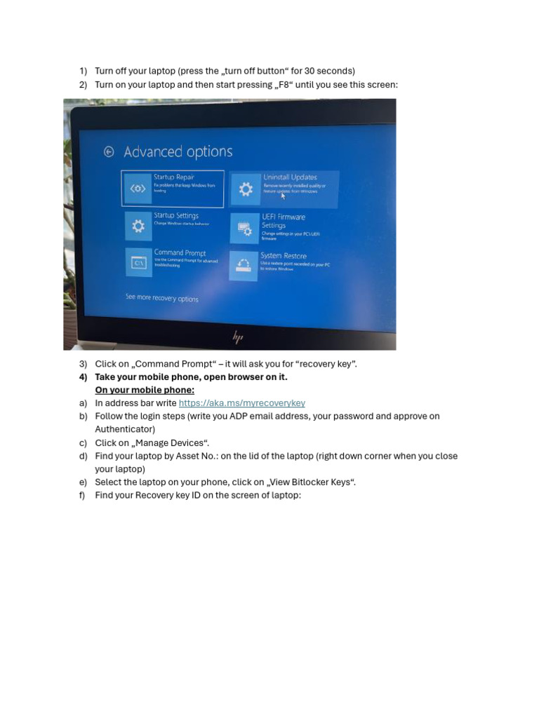 Crowdstrike Recovery Wks Using SSPR | PDF
