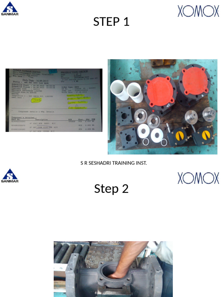 Xomox SR Assembly Instructions | PDF