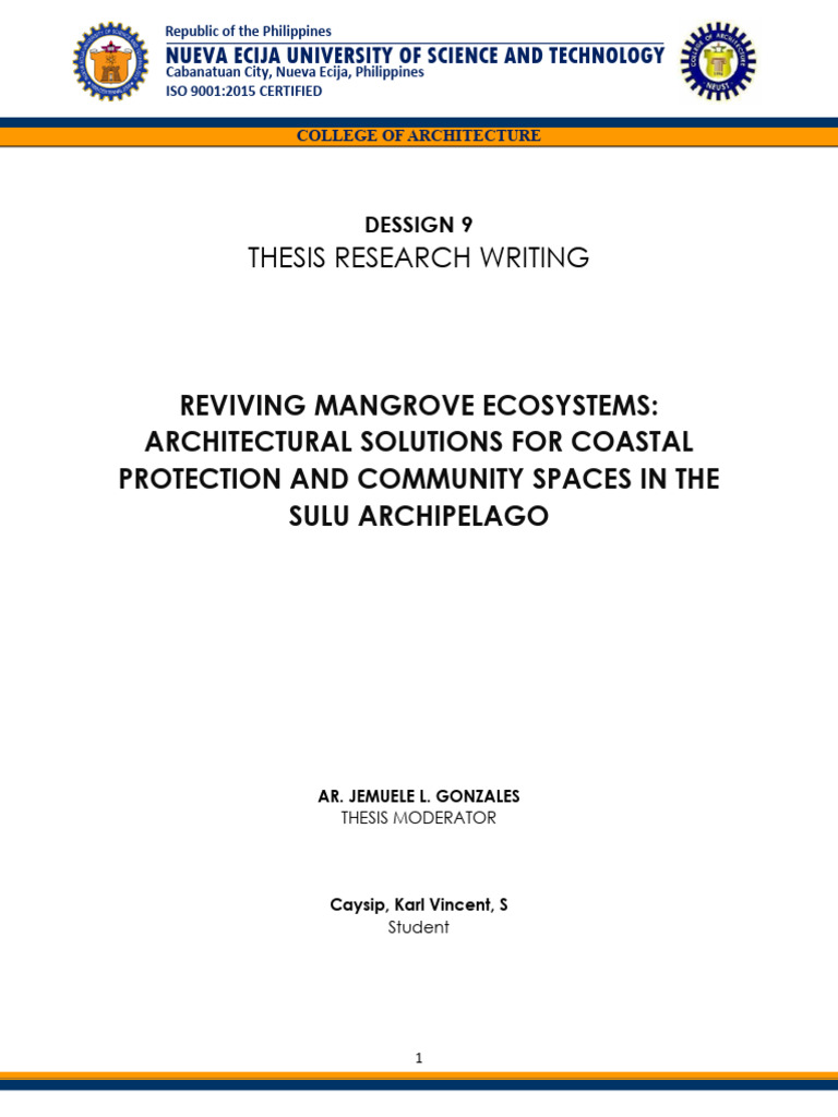 Reviving Mangrove Ecosystems | PDF | Science & Mathematics