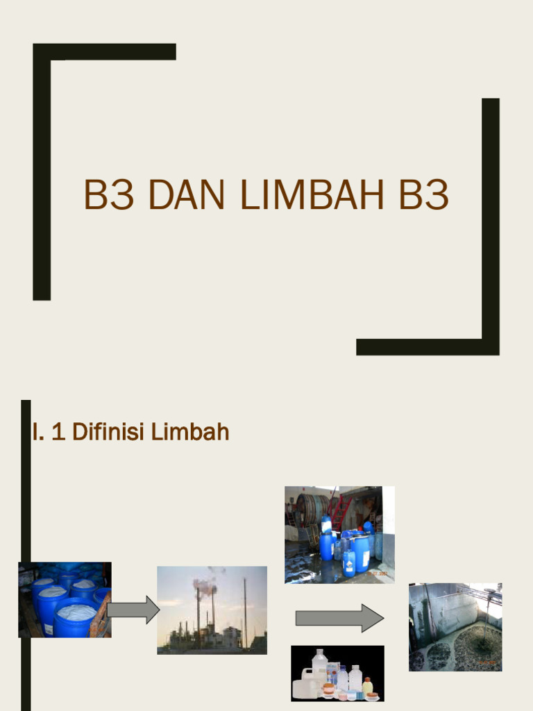 B3 Dan Limbah B3 | PDF