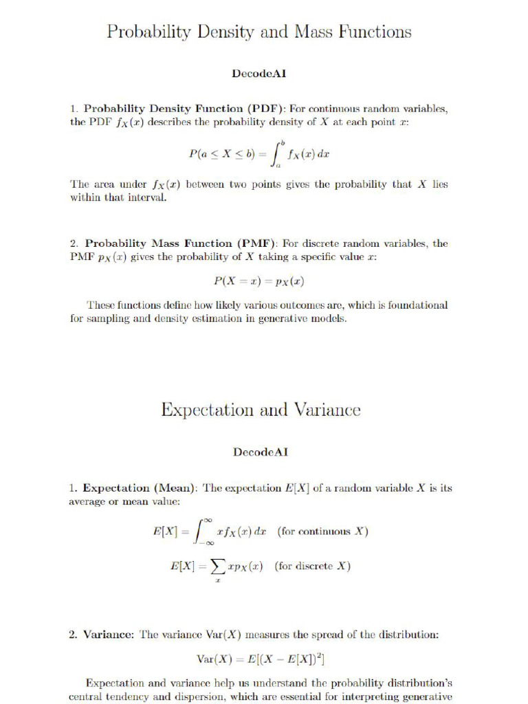 Prob Distributions | PDF