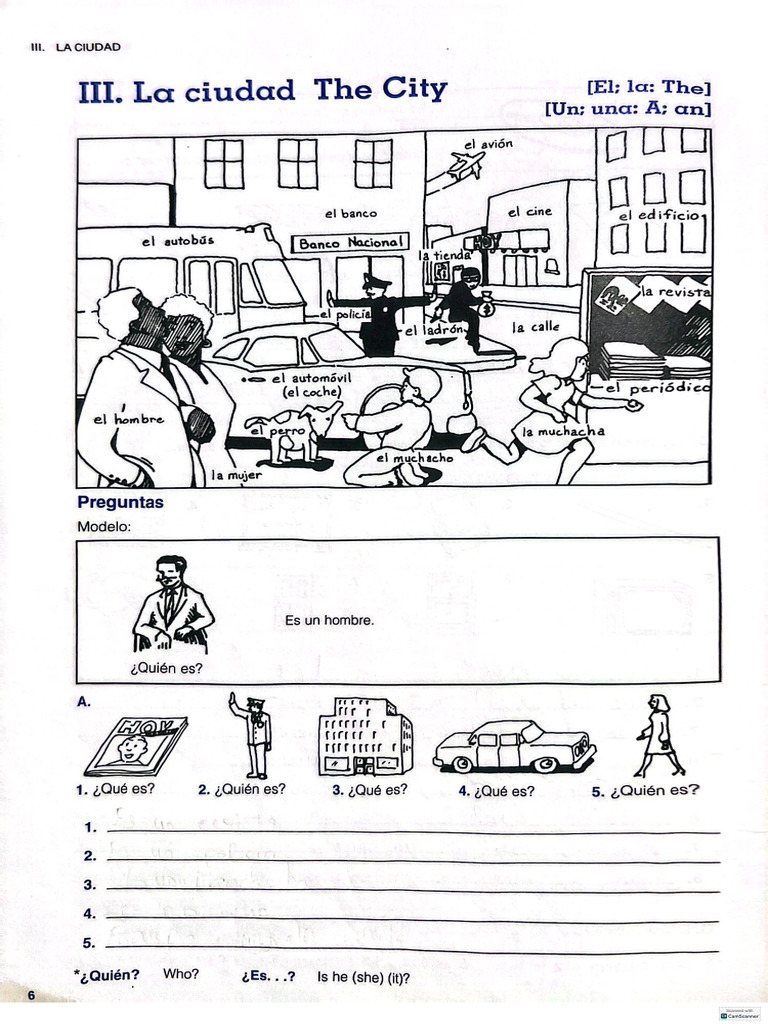 III. La Ciudad El La - Un Una | PDF