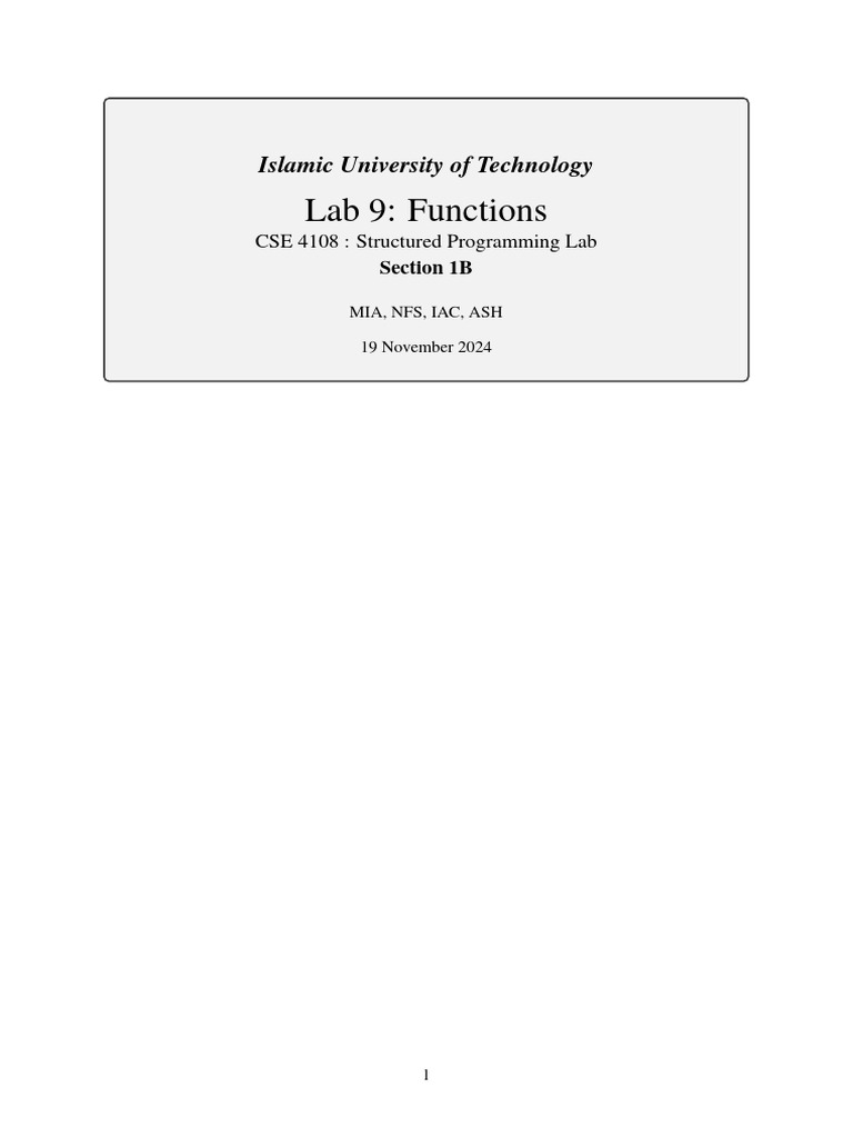 Cse 4108 Lab10 1b Pdf Sequence Matrix Mathematics