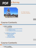 Lecture 5 Leveling Differential Leveling and Two Peg Test Method | PDF ...