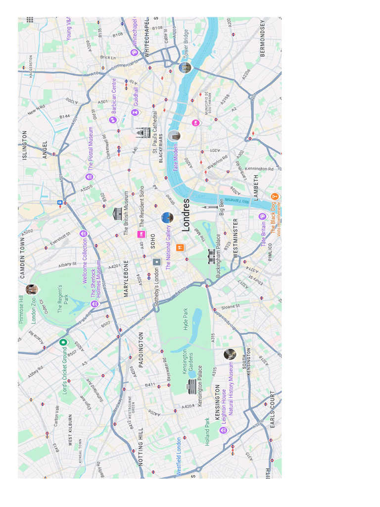 Londres Mapa | PDF