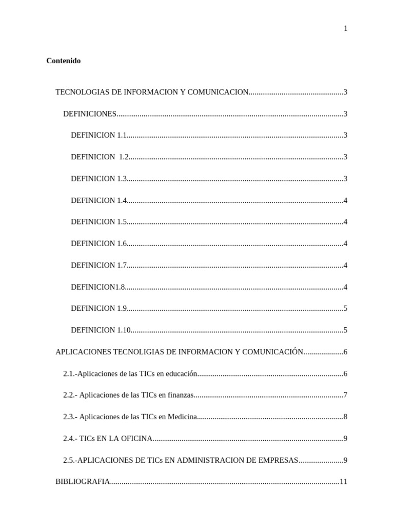 Tic - Conceptos | PDF | Tecnología de información y comunicaciones | Tecnologías de la información
