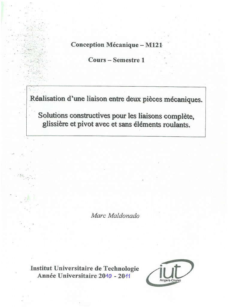 Solutions Constructives Ressource 2 | PDF