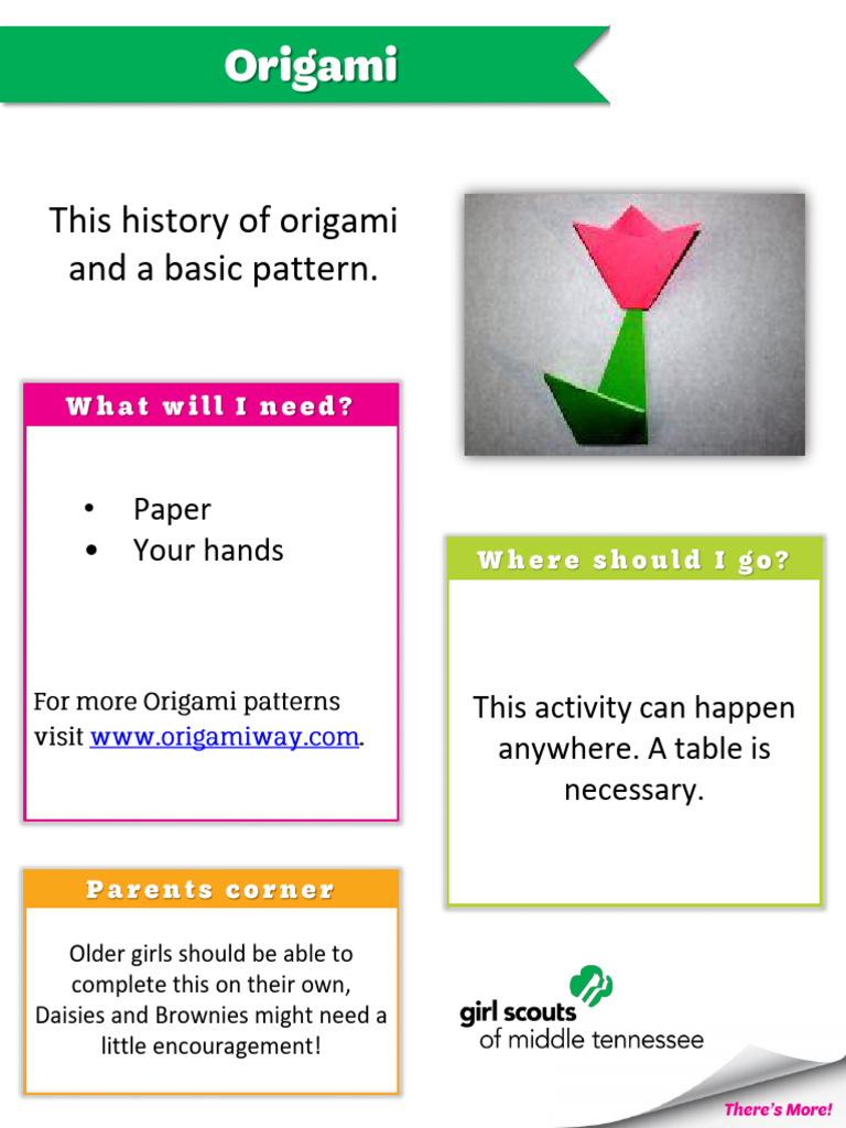 History and Basics of Origami Craft | PDF | Home & Garden