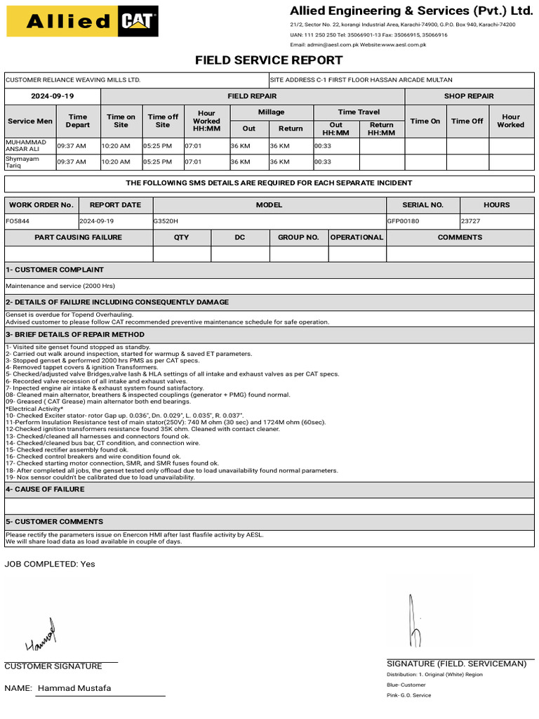 FSR Report Invalid Date1726754484502 PDF | PDF | Electric Power | Power ...
