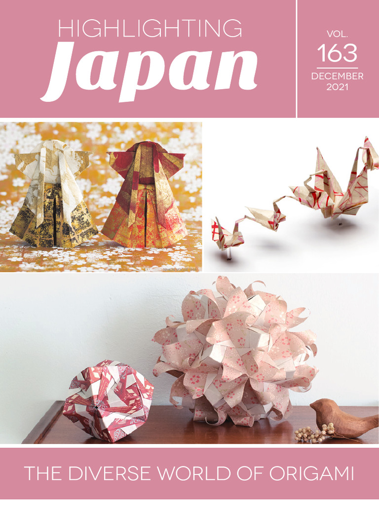 hlj202112 All THE DIVERSE WORLD OF ORIGAMI | PDF | Origami | Paper