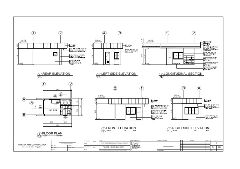 2 - A - Floor Plan - Elevation | PDF | Queensland Heritage Register ...