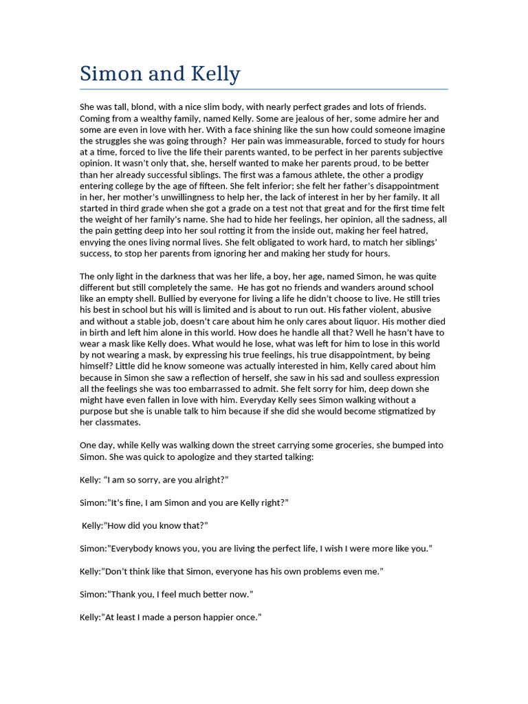 Simon and Kelly | PDF