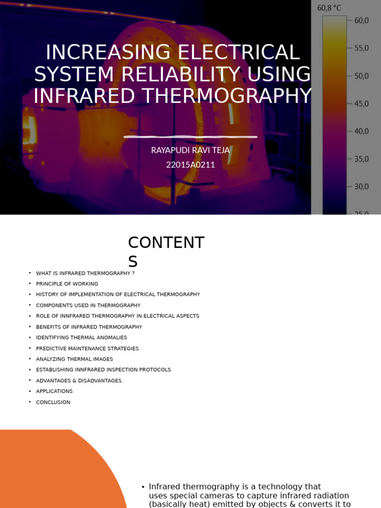 Increasing Electrical System Reliability Using Infrared Thermography | PDF | Thermography | Infrared