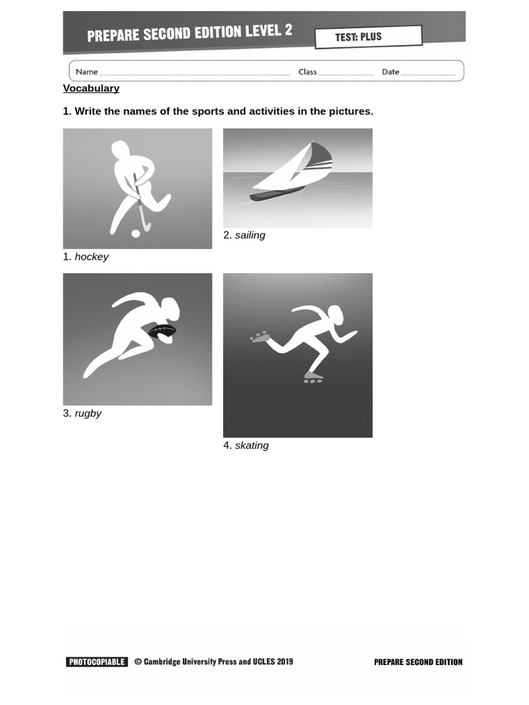PRE TT 1P With Answers | PDF | Lunch | Meal