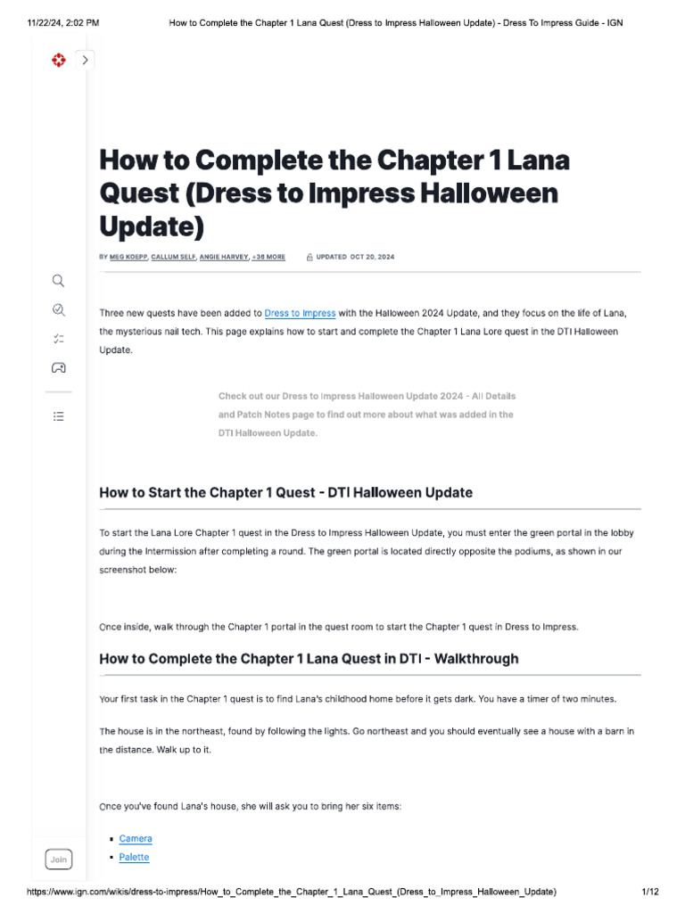 Dti Chapter 1 | PDF